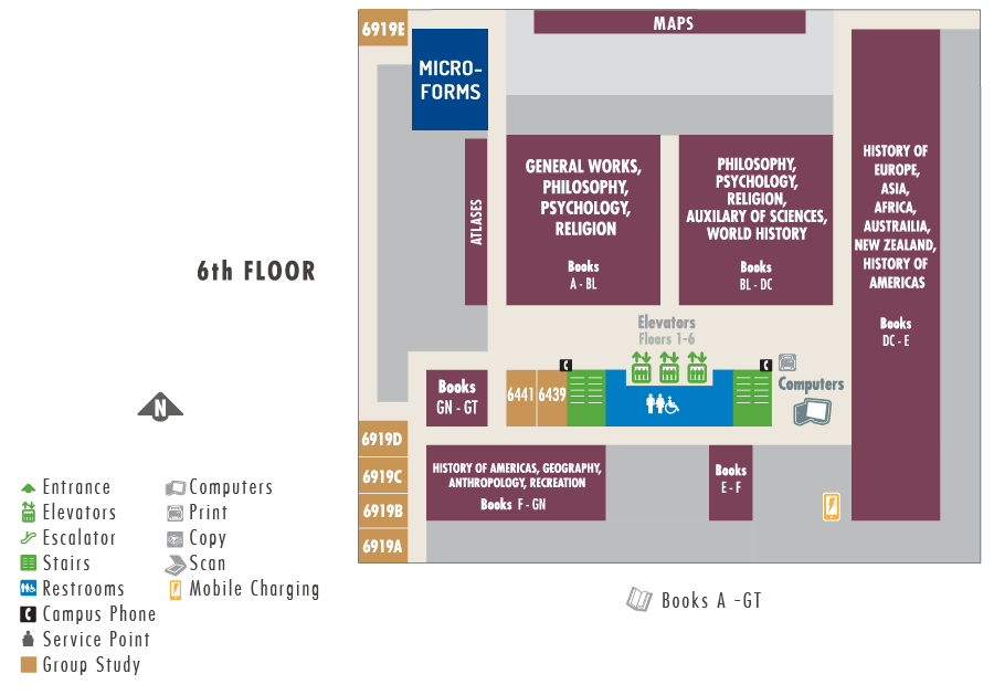 Library Sixth Floor