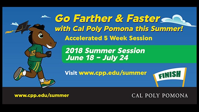 Go Farther and Faster with Cal Poly Pomona's Accelerated Summer Term ...